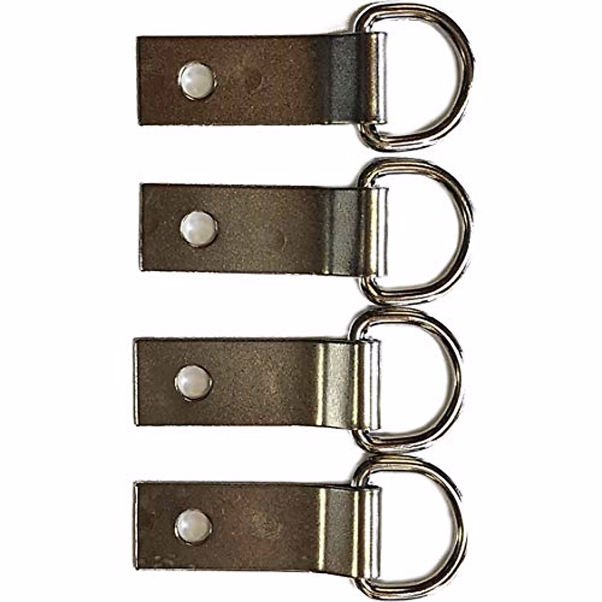 Set of 4 pcs Saddle Repair 1 1/2" Clip & Dee 5/8" D Ring