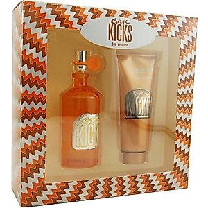 Curve Kicks By Liz Claiborne For Women. Set-edt Spray 3.4-Ounces & Body Lotion 3.4-Ounces