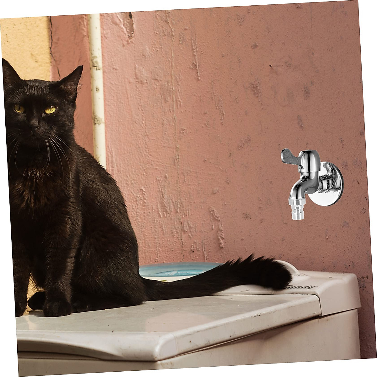 6pcs Washing Machine Adapter Stainless-Steel Basin Connector Metal Faucet Adapter Toilet Sink Faucet Adapters Metal Faucet Connector Tap Adapter Faucet Adapter Accessory