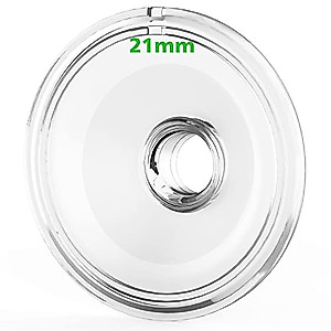 Replacement Flanges （21mm-2Pcs） for Bellababy Breast Pump Model BLA8040,B;A8040-2 and BLA8042,BLA8042-2