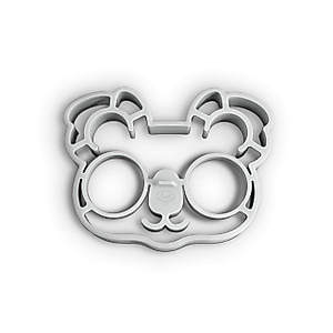 Genuine Fred Koala Funny Side Egg Mold, Durable Silicone can Withstand temperatures, from-20F to 450F