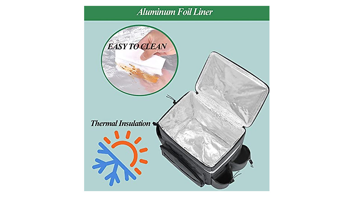 High-Quality Pizza Delivery Backpack for Hot & Cold Foods