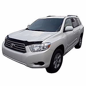 Auto Ventshade [AVS] Aeroskin Hood Protector | 2008 - 2010 Toyota Highlander, Low Profile/Flush - Smoke | 322026