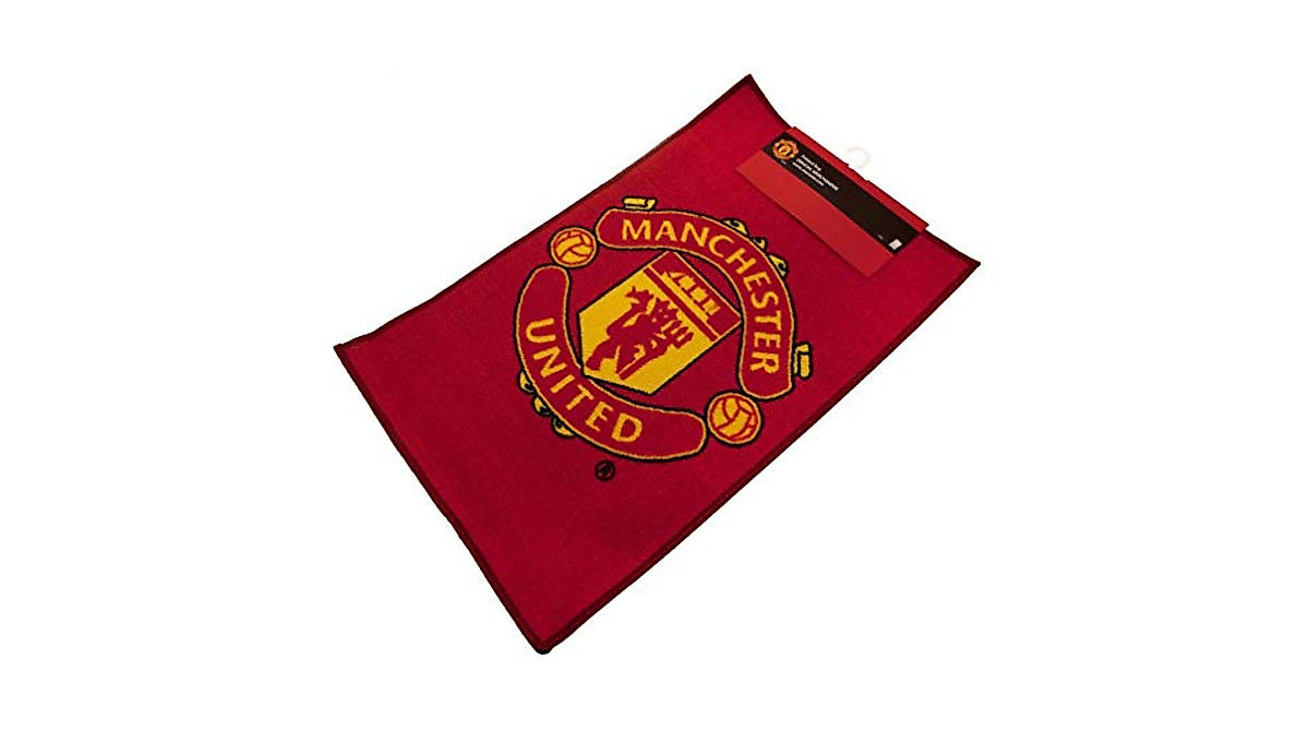 Manchester United FC Crest Floor Rug – Durable, Vibrant & Washable