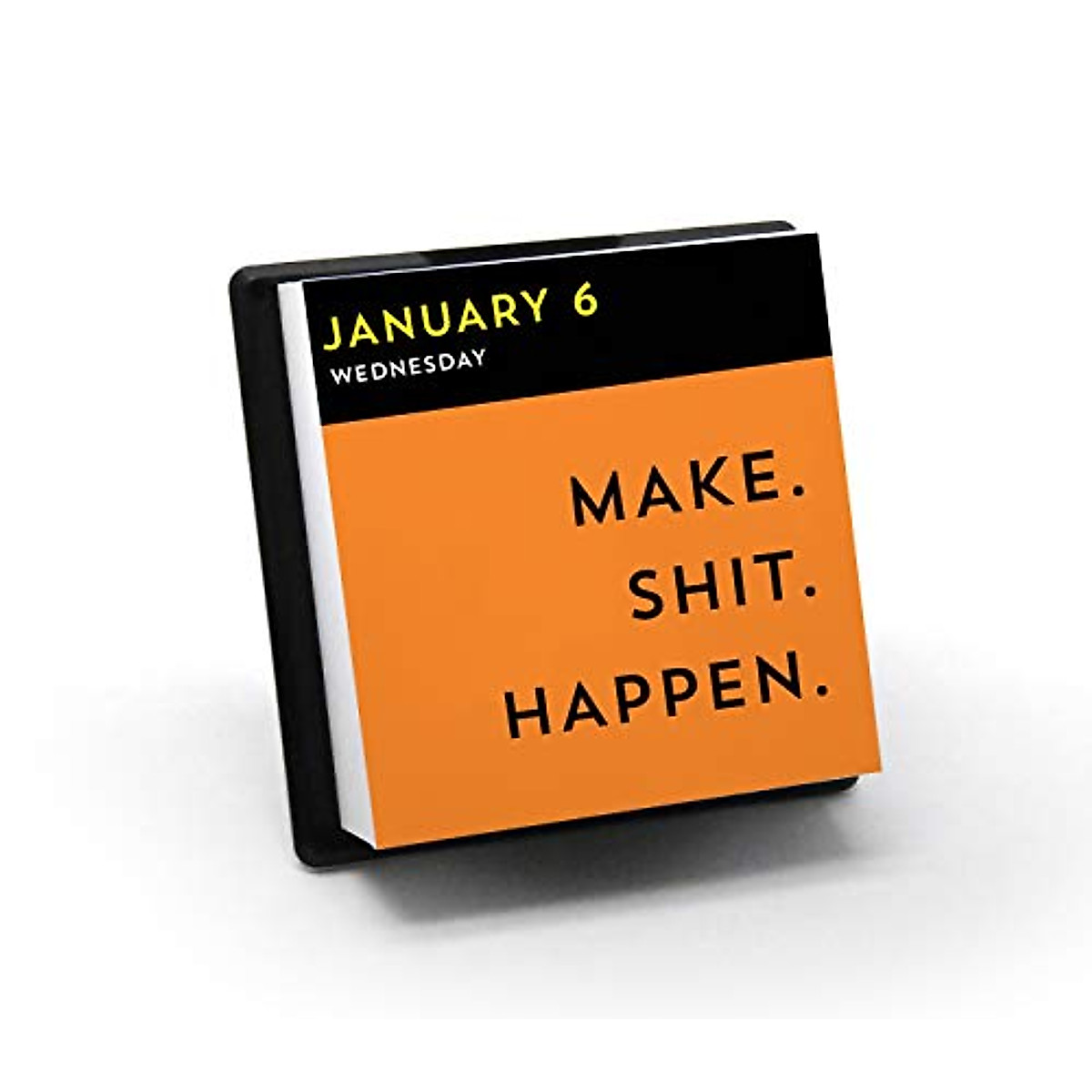 A F*cking 2021 Boxed Calendar: A daily dose of zero f*cks (Funny Daily Calendar, White Elephant Gag Gift, Desk Gift for Adults)