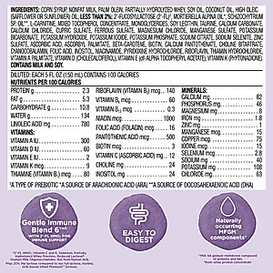 Amazon Brand - Mama Bear Gentle Baby Formula Milk-Based Powder with Iron, Complete Nutrition, Easy to Digest, 21.5 Ounce