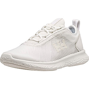 Helly Hansen Womens Supalight Medley Breathable Sailing Watersports Shoes, 011 Off White/Nimbus Cloud, 6F