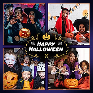 Pumpkin Carving Kit with Hammer - Halloween Decor - Pumpkin Carving Stencils - Pumpkin Carving Tools for Halloween Decoration, Safe & Easy for Kids - 24 Pieces