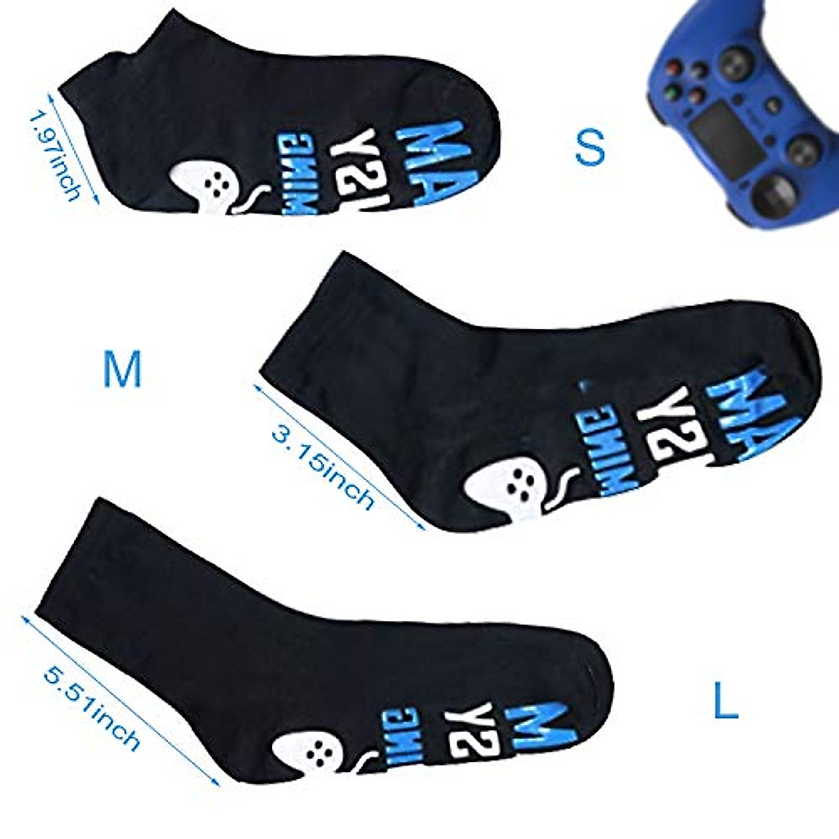 Do Not Disturb Gaming Socks ,Funny Christmas Gifts & White Elephnt Gift for Teens Kid boys Mens Womens Gamer Lovers