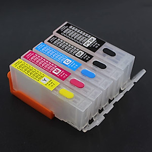 UniPrint 450 451 Empty refillable Ink Cartridge Compatible for Canon IP7240 MG5440 MG5540 MG6440 MG6640 MG5640 MX924 MX724 IX6840 Printer PGI-450 CLI451