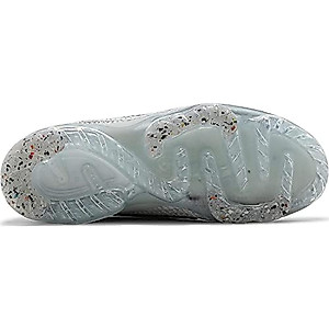 Nike Boy's Air Vapormax 2021 FK (Big Kid) White/White/Black/Metallic Silver 6.5 Big Kid M