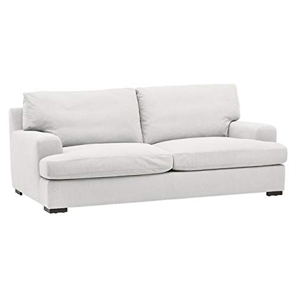 Amazon Brand – Stone & Beam Lauren Down-Filled Oversized Sofa Couch, 89"W, Pearl