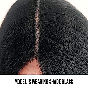 Color Wow Root Cover Up, Black – Instantly cover greys + touch up highlights, create thicker-looking hairlines, water-resistant, sweat-resistant - No mess multi-award-winning root touch up