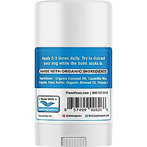Lick Safe Dog Paw Balm 2 Oz - Dog Paw Protector - Paw Balm Dogs - Paw Pad Balm - Paw Protectors for Dogs Hot Pavement - Paw Wax for Dogs - Fix Dry Cracked Paws - Paw Soother for Dogs - Paw Butter