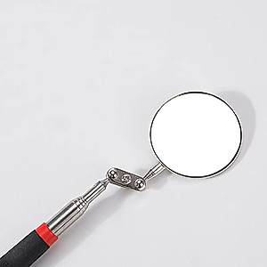 QIXIAMO Pocket Magnifying Glass 15X Keychain Pocket Magnifier Portable Foldable Glass for Reading Maps Labels Present