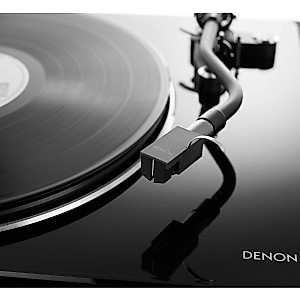 Denon DL-A110 110-year Anniversary Edition MC Turntable Cartridge with Premium Headshell - Silver Graphite