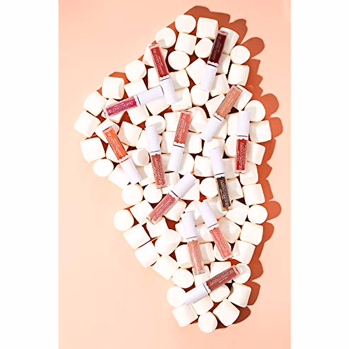 wet n wild Lip Cream Cloud Pout w/ Marshmallow, Dark Brown Love You Smore | Argan Oil | Vitamin E | Marshmallow Flavored