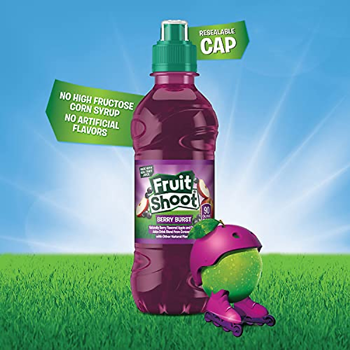Fruit Shoot, Berry Burst, 10.1 Fl Oz Bottles (Pack of 24)