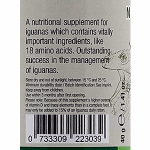 Nekton Iguana Vitamins and Amino Acids 40gm