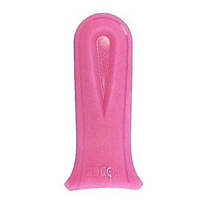 Lodge Silicone Deluxe Dolly Parton Hot Handle Holder - Dishwasher Safe Hot Handle Holder Designed for Lodge Cast Iron Skillets - Reusable Heat Protection Up to 500° - Roller-Disco Pink