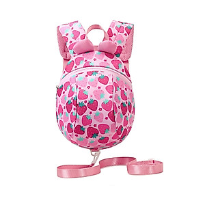 Cusangel Toddler Backpack Leash Detachable Anti-Lost Kid Backpack Safety Leash Kids Mini Travel Bookbag for Girls