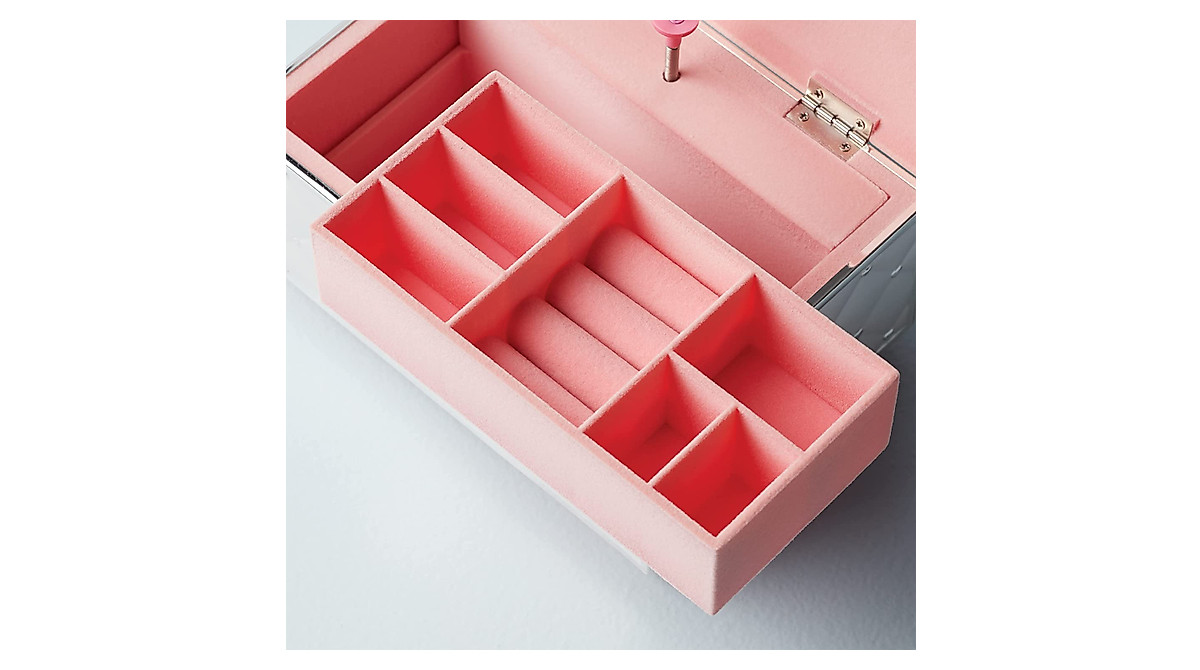 Lenox Personalized Ballerina Jewelry Box for Kids - Musical & Engraved
