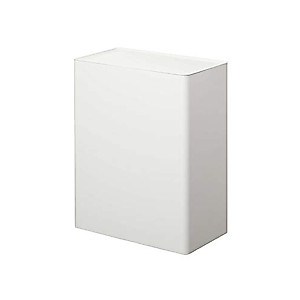 Yamazaki Home Organizer Stacker/Nursery Diaper Dispenser | Steel | Rolling Carts, One Size, White