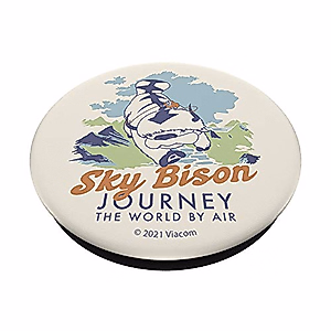 Avatar: The Last Airbender Sky Bison Journey The World PopSockets PopGrip: Swappable Grip for Phones & Tablets