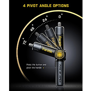 Fanttik Fold S1 APEX 3.7V Cordless Screwdriver, Electric Screwdriver, Screen Interaction, Pivot Handle, High/Low RPM Options, Max 7N.m, 1/4''Hex, Ideas DIY Tool - Deluxe Edition