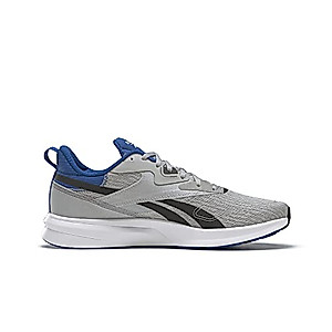 Reebok Men's Runner 4.0 Running Shoe, Pure Grey/Vector Blue, 10