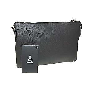 Real Harris Tweed Scotland Clutch Bag - Green Herringbone