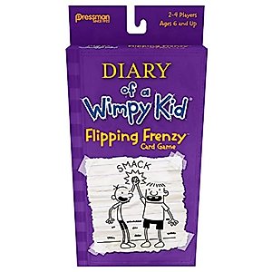 Pressman Diary of a Wimpy Kid Card Game - Flipping Frenzy, Multi Color