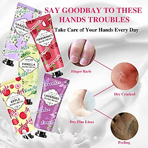 38 Pack Hand Cream for Women Gifts Set,Travel Size Lotion Mothers Day Christmas Birthday Bulk Gifts for Women,Moisturizing Shea Butter Hand Lotion for Dry Cracked Hands,Small Travel Lotion Stocking Stuffers Favors Gifts for Women Mom Girlfriend Her Wife