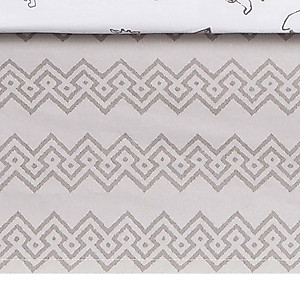 Waverly Congo Line by Trend Lab 5 Piece Crib Bedding Set, Nursery, Gray