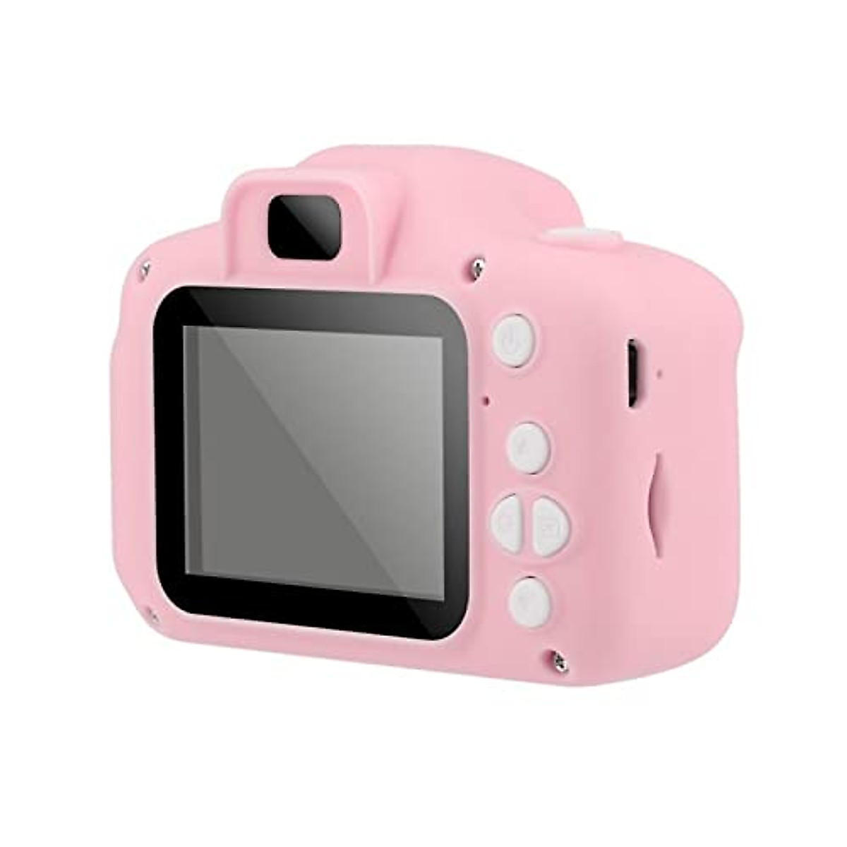 Hopwin Kids Mini Camera Toy, HD Digital Video Cameras for Boys Girls, Portable Children Video Record Camera with 512MB SD-Card, Multiple Photo Frames (One Size, Pink)