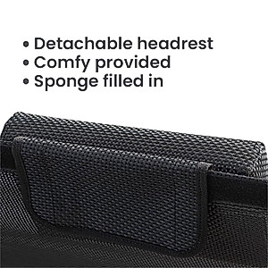 Crestlive Products Outdoor Double Chaise Lounge Chair Swing Rocking Portable Hammock Bed Loveseat with Sun Shade & Wheels for Patio, Yard, Pool (Black)