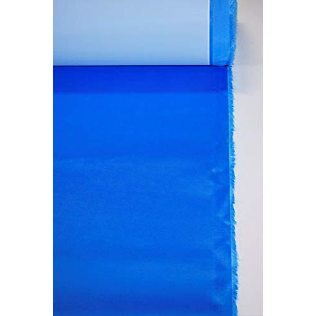 USA Fabric Store Process Blue Adhesive Poly Pro Twill Jersey Sportswear Apparel Applique Craft Fabric 50" Wide by The Yard