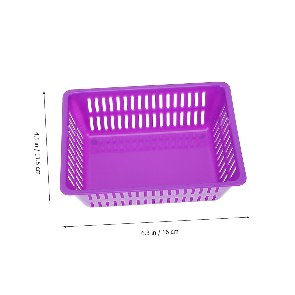 Holibanna 10pcs Game Machine Coin Basket Storage Baskets Plastic Stackable Pantry Bins Plastic Food Container Plastic Containers Coin Machine Baskets Hamper Purple Desk Groceries