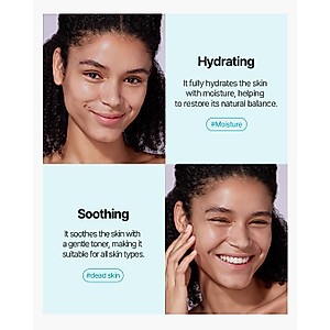 ACWELL Licorice pH Balancing Korean Toner for Cleansing 5.07 fl.oz. - Alcohol-Free PH5.5 Hydrating Facial Astringent - Skin Clarifying & Hydration Boosting Toner