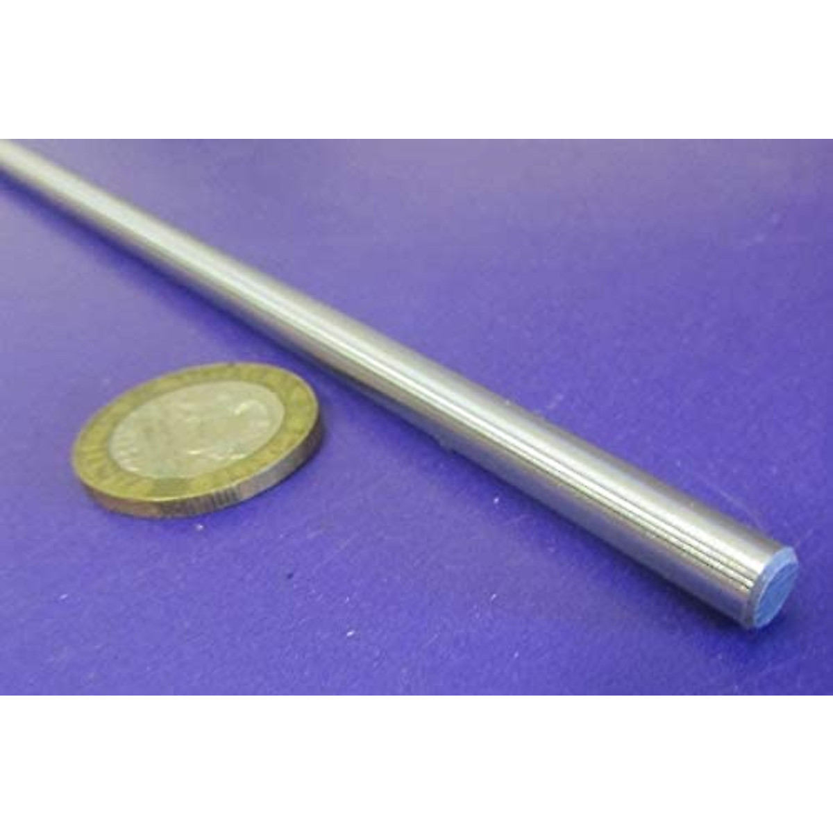 Chrome Plated 1045 Carbon Steel Shaft 1/4" Diameter x 48" Long 1 pcs