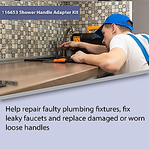 116653 Posi-Temp shower handle parts for Moen Single Handle Tub/Shower Faucet Valve Cartridge 2 Pack