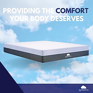bedreamy Cool Gel Ventilated Memory Foam 10-Inch Mattress Cool Gel Ventilated Memory Foam (Grey, Full)
