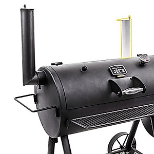 Oklahoma Joe's Longhorn Reverse Flow Smoker, Black