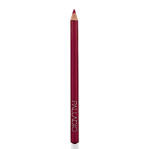 Palladio Lip Liner Pencil, Wooden, Firm yet Smooth, Perfectly Outlined Lips, Hydrating, Moisturizing, Rich Pigmented Color, Long Lasting, Pink Frost
