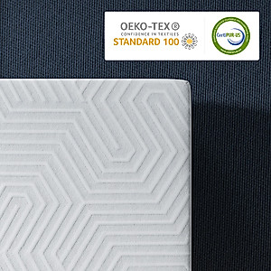 Bedstory 3 Inch Twin Size Memory Foam Mattress Topper - Extra Firm Pain-Relief High Density Bed Topper, Enhanced Cooling Pad Gel Infused, Non-Slip Removable Skin-Friendly Cover, CertiPUR-US Certified