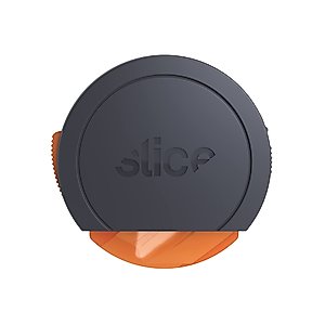Slice 10477 Super-Safe Carton Cutter, Retracting Blade Guard, Finger-Friendly Blade, Easy Grip, Lasts 11x as Long as Metal, 1 Pack