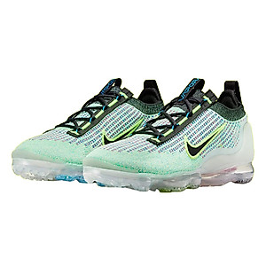 Nike Men's Air Vapormax 2021 FK NN Volt/Black-Photo Blue (DX3368 700) - 11