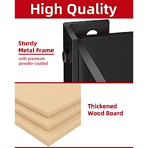 PrimeZone 32" W x 16" D x 63" H Storage Shelves - 5 Tier Adjustable Garage Storage Shelving, Heavy Duty Metal Storage Utility Rack Shelf Unit for Warehouse Pantry Closet Kitchen, Black