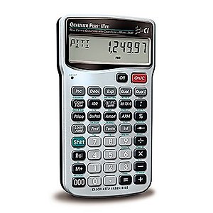 Calculated Industries 3430 Qualifier Plus IIIfx Advanced Real Estate Mortgage Finance Calculator | Clearly-Labeled Keys | Buyer Pre-Qualifying | Payments, Amortizations, ARMs, Combos, FHA/VA, More