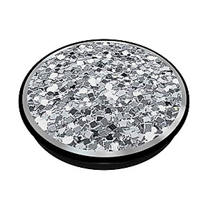 Silver-Color-Picture PopSockets PopGrip: Swappable Grip for Phones & Tablets